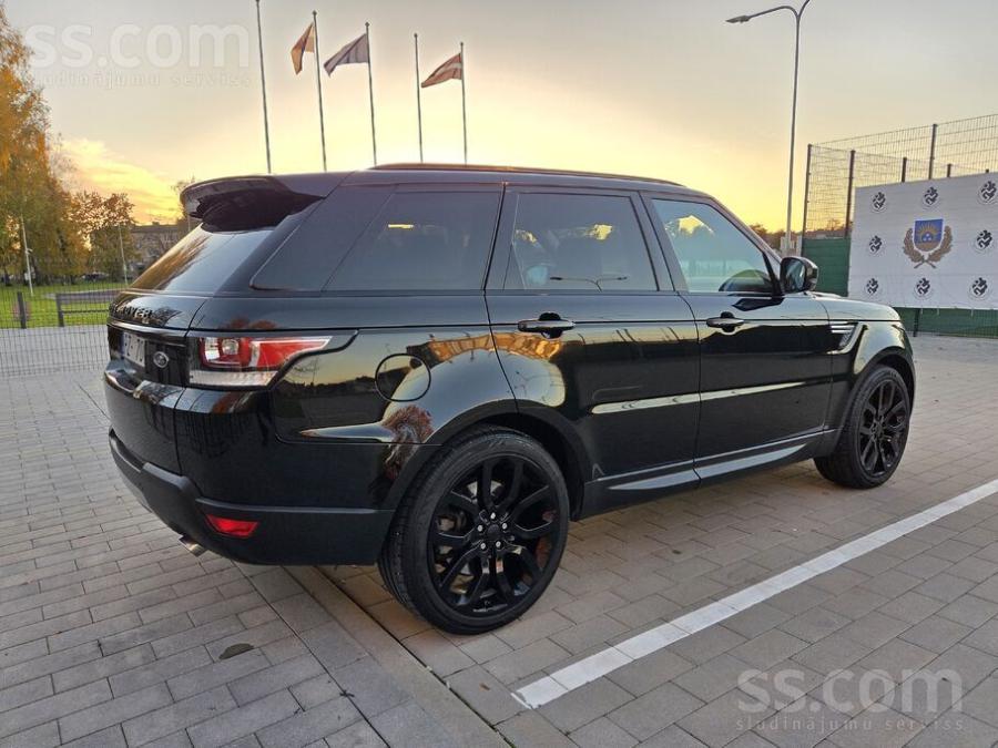 Melns Land Rover Range Rover Sport 2014 Jelgava, ar dzinēja tilpumu 3.00 L un nobraukumu 290 tūkst. km par 15000 €, foto 5 vietnē AUTOMOTO.COM.LV