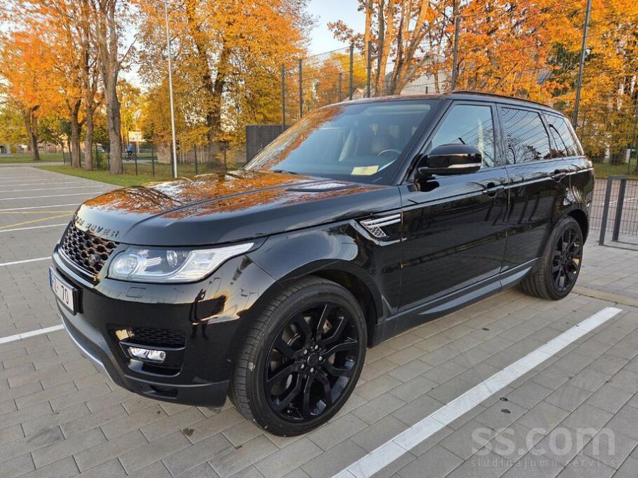 Melns Land Rover Range Rover Sport 2014 Jelgava, ar dzinēja tilpumu 3.00 L un nobraukumu 290 tūkst. km par 15000 €, foto 10 vietnē AUTOMOTO.COM.LV