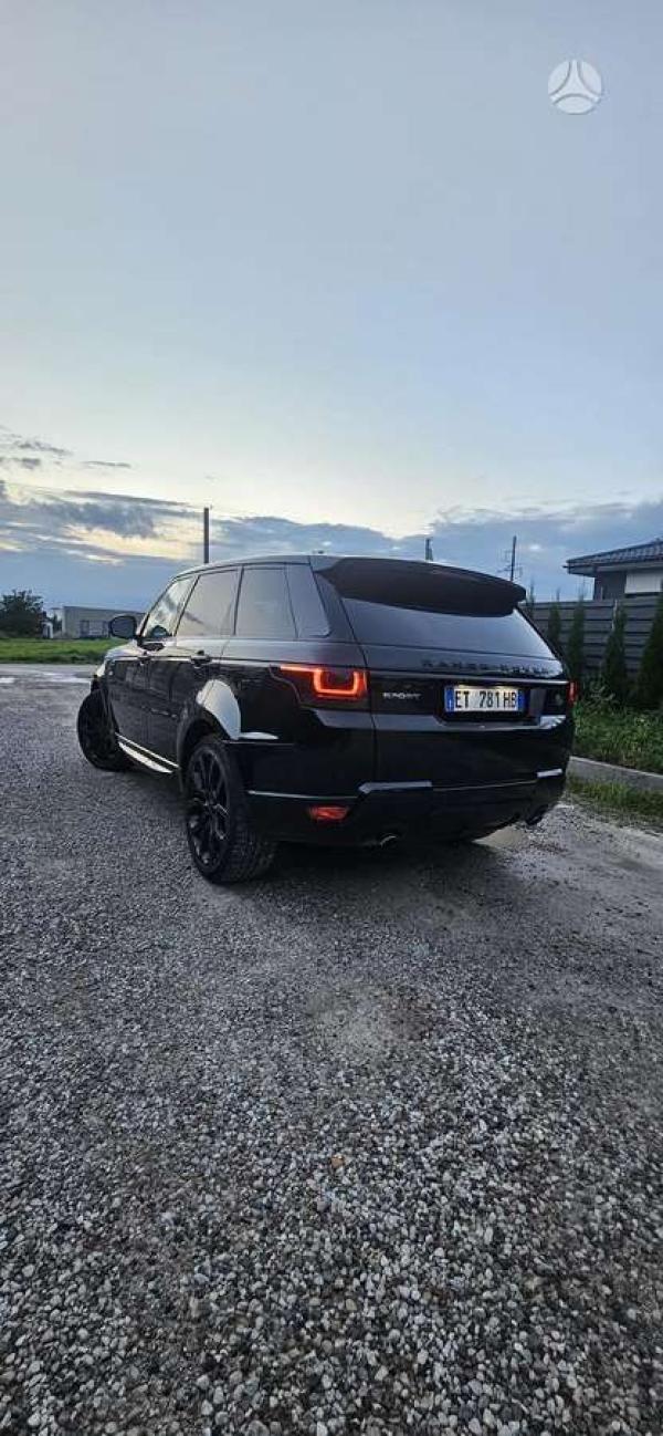 Ленд Ровер Рендж Ровер Спорт 2014 в Каунас на AUTOMOTO.COM.LV Черный Ленд Ровер Рендж Ровер Спорт 2014 в Каунас, объемом двигателя 2.99 л и пробегом 286 тыс. км за 14750 €, фото 5 на AUTOMOTO.COM.LV