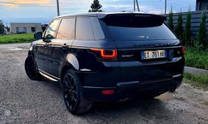 Melns Land Rover Range Rover Sport 2014 Kauņa, ar dzinēja tilpumu 2.99 L un nobraukumu 286 tūkst. km par 14750 €, foto 7 vietnē AUTOMOTO.COM.LV
