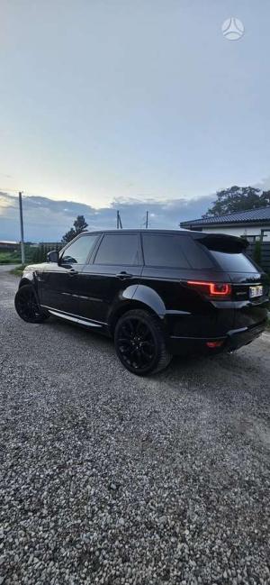 Melns Land Rover Range Rover Sport 2014 Kauņa, ar dzinēja tilpumu 2.99 L un nobraukumu 286 tūkst. km par 14750 €, foto 13 vietnē AUTOMOTO.COM.LV