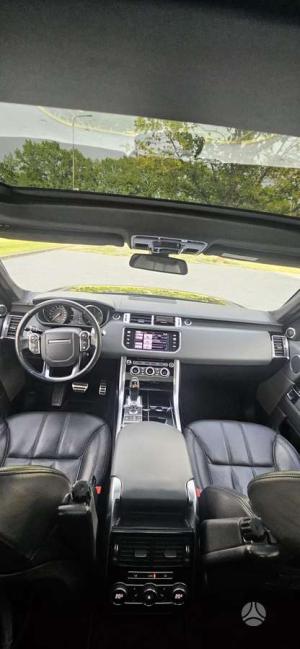 Melns Land Rover Range Rover Sport 2014 Kauņa, ar dzinēja tilpumu 2.99 L un nobraukumu 286 tūkst. km par 14750 €, foto 17 vietnē AUTOMOTO.COM.LV