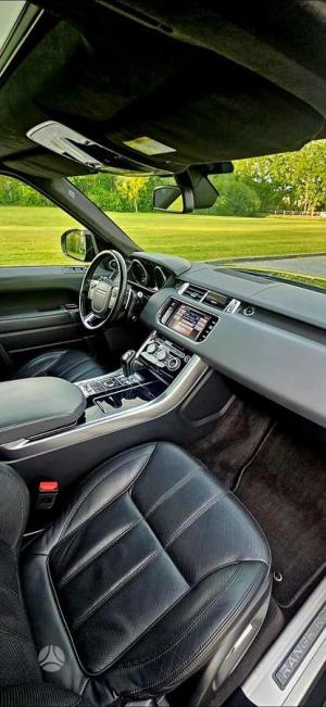 Melns Land Rover Range Rover Sport 2014 Kauņa, ar dzinēja tilpumu 2.99 L un nobraukumu 286 tūkst. km par 14750 €, foto 27 vietnē AUTOMOTO.COM.LV