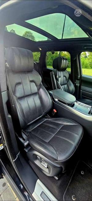 Melns Land Rover Range Rover Sport 2014 Kauņa, ar dzinēja tilpumu 2.99 L un nobraukumu 286 tūkst. km par 14750 €, foto 29 vietnē AUTOMOTO.COM.LV