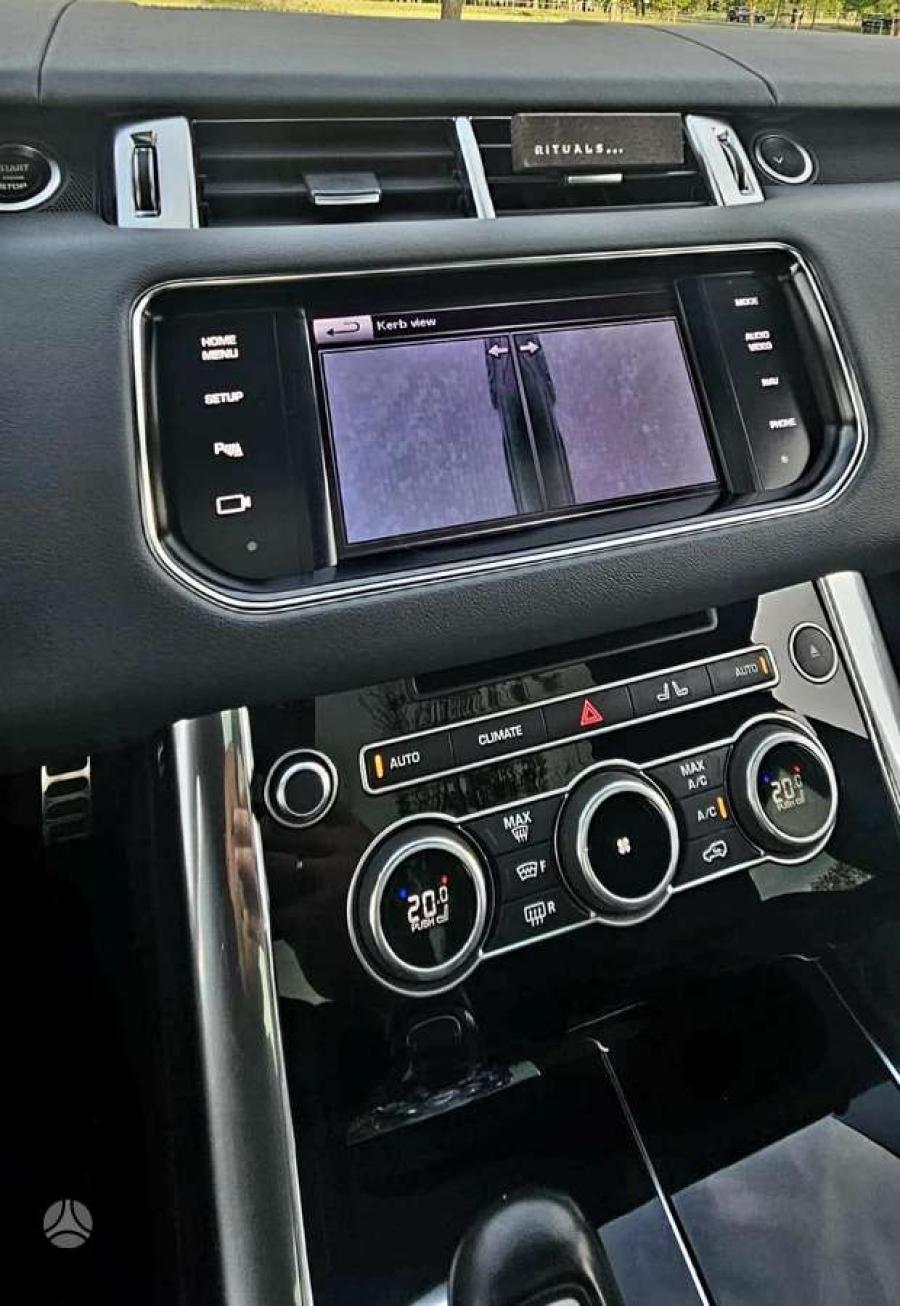 Melns Land Rover Range Rover Sport 2014 Kauņa, ar dzinēja tilpumu 2.99 L un nobraukumu 286 tūkst. km par 14750 €, foto 30 vietnē AUTOMOTO.COM.LV