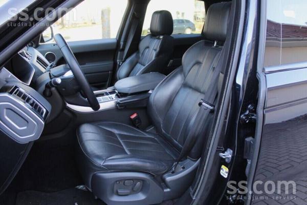 Black Land Rover Range Rover Sport 2014 in Riga, with an engine capacity of 3.00 L and mileage of 198 thousand km for 14500 €, photo 8 on AUTOMOTO.COM.LV