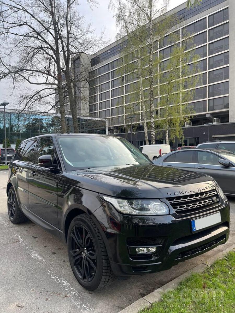 Black Land Rover Range Rover Sport 2015 in Riga, with an engine capacity of 3.00 L and mileage of 225 thousand km for 18000 €, photo 1 on AUTOMOTO.COM.LV