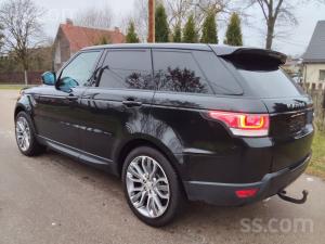 Melns Land Rover Range Rover Sport 2015 Rīga, ar dzinēja tilpumu 3.00 L un nobraukumu 200 tūkst. km par 17990 €, foto 3 vietnē AUTOMOTO.COM.LV