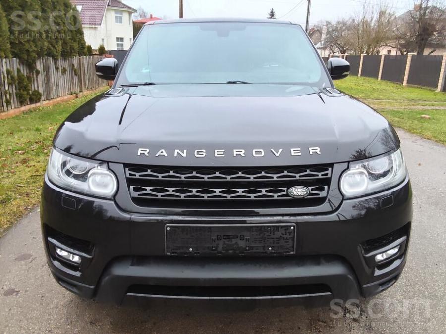Melns Land Rover Range Rover Sport 2015 Rīga, ar dzinēja tilpumu 3.00 L un nobraukumu 200 tūkst. km par 17990 €, foto 5 vietnē AUTOMOTO.COM.LV
