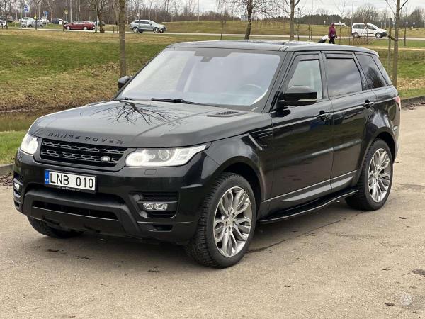 Melns Land Rover Range Rover Sport 2015 Mažeikiai, ar dzinēja tilpumu 2.99 L un nobraukumu 330 tūkst. km par 14700 €, foto 2 vietnē AUTOMOTO.COM.LV