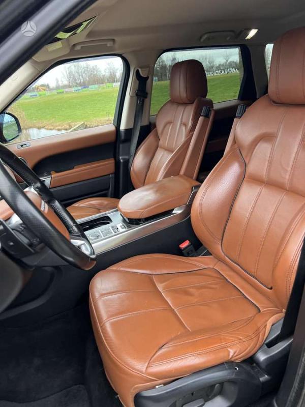 Melns Land Rover Range Rover Sport 2015 Mažeikiai, ar dzinēja tilpumu 2.99 L un nobraukumu 330 tūkst. km par 14700 €, foto 10 vietnē AUTOMOTO.COM.LV