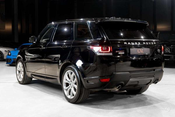 Black Land Rover Range Rover Sport 2015 in Riga, with an engine capacity of 2.99 L and mileage of 223 thousand km for 21500 €, photo 6 on AUTOMOTO.COM.LV