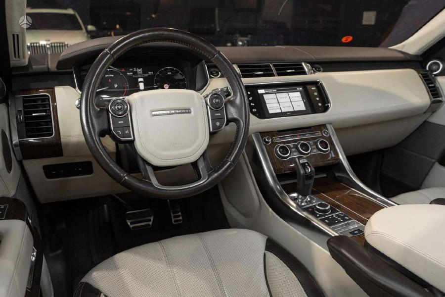 Melns Land Rover Range Rover Sport 2015 Rīga, ar dzinēja tilpumu 2.99 L un nobraukumu 223 tūkst. km par 21500 €, foto 11 vietnē AUTOMOTO.COM.LV