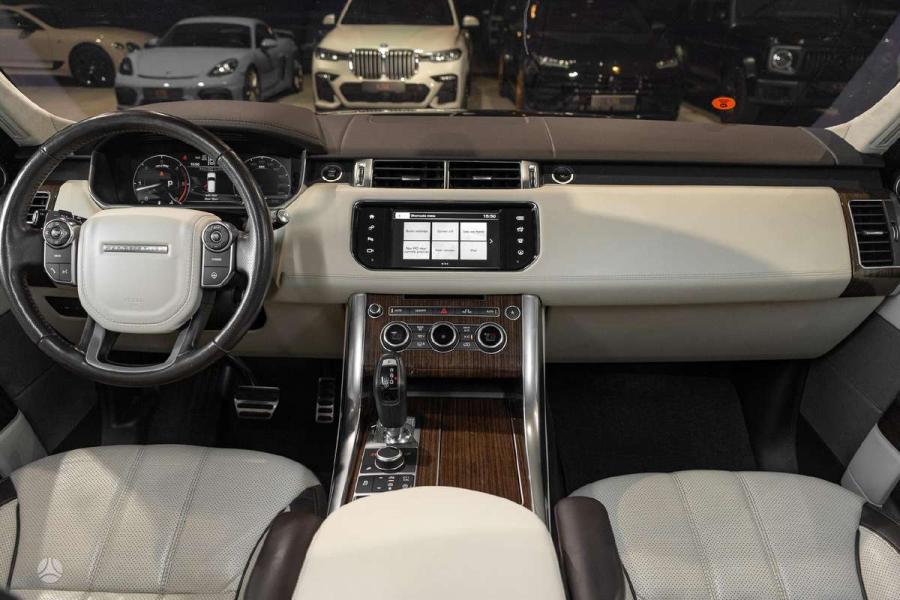 Melns Land Rover Range Rover Sport 2015 Rīga, ar dzinēja tilpumu 2.99 L un nobraukumu 223 tūkst. km par 21500 €, foto 12 vietnē AUTOMOTO.COM.LV