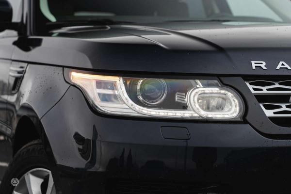 Black Land Rover Range Rover Sport 2015 in Vilnius, with an engine capacity of 2.99 L and mileage of 163 thousand km for 14800 €, photo 10 on AUTOMOTO.COM.LV