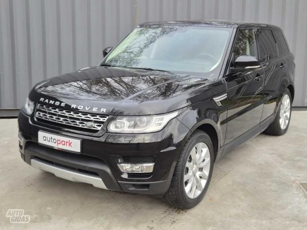 Melns Land Rover Range Rover Sport 2015 Viļņa, ar dzinēja tilpumu 3.00 L un nobraukumu 164 tūkst. km par 14999 €, foto 1 vietnē AUTOMOTO.COM.LV