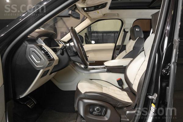 Melns Land Rover Range Rover Sport 2015 Rīga, ar dzinēja tilpumu 3.00 L un nobraukumu 223 tūkst. km par 21500 €, foto 9 vietnē AUTOMOTO.COM.LV