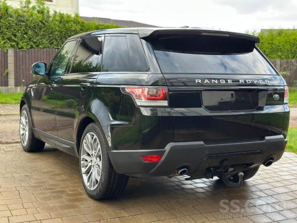 Melns Land Rover Range Rover Sport 2015 Rīga, ar dzinēja tilpumu 3.00 L un nobraukumu 210 tūkst. km par 15990 €, foto 3 vietnē AUTOMOTO.COM.LV