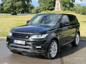 Black Land Rover Range Rover Sport 2015 in Riga, with an engine capacity of 3.00 L and mileage of 0 thousand km for 14550 €, photo  on AUTOMOTO.COM.LV