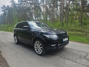 Melns Land Rover Range Rover Sport 2015 Rīga, ar dzinēja tilpumu 3.00 L un nobraukumu 242 tūkst. km par 14500 €, foto 4 vietnē AUTOMOTO.COM.LV