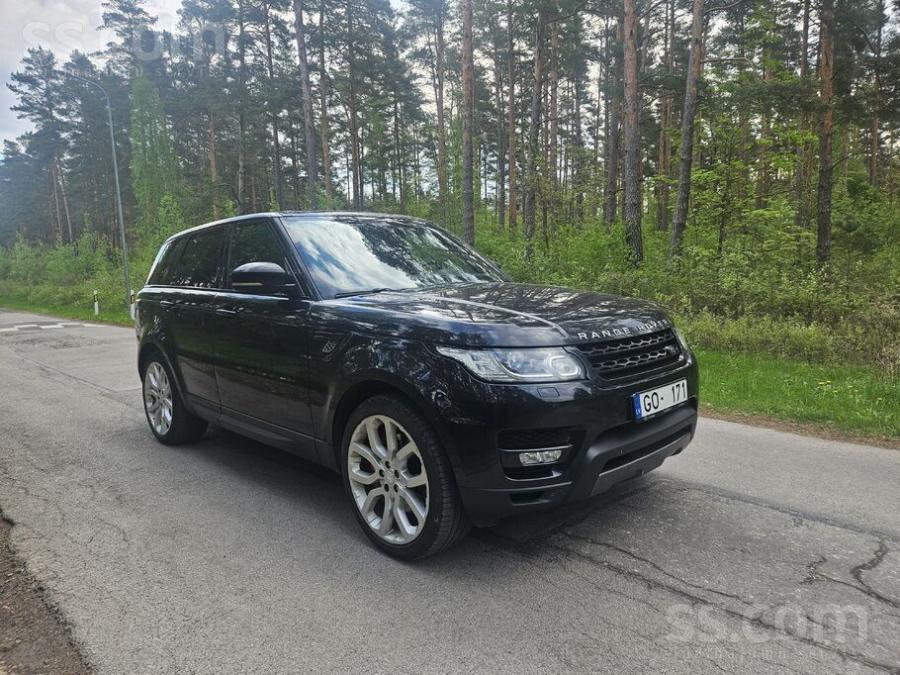 Melns Land Rover Range Rover Sport 2015 Rīga, ar dzinēja tilpumu 3.00 L un nobraukumu 242 tūkst. km par 14500 €, foto 4 vietnē AUTOMOTO.COM.LV