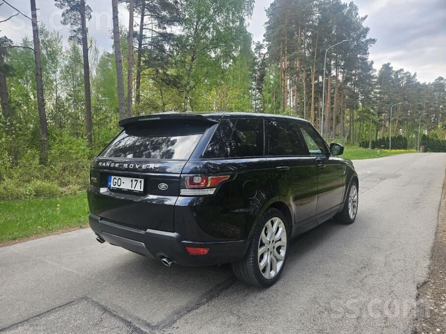 Melns Land Rover Range Rover Sport 2015 Rīga, ar dzinēja tilpumu 3.00 L un nobraukumu 242 tūkst. km par 14500 €, foto 7 vietnē AUTOMOTO.COM.LV