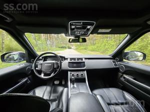 Melns Land Rover Range Rover Sport 2015 Rīga, ar dzinēja tilpumu 3.00 L un nobraukumu 242 tūkst. km par 14500 €, foto 8 vietnē AUTOMOTO.COM.LV