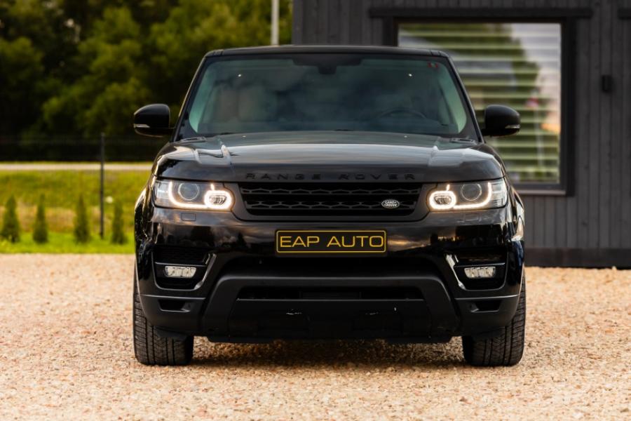 Melns Land Rover Range Rover Sport 2015 Rīga, ar dzinēja tilpumu 3.00 L un nobraukumu 122 tūkst. km par 23500 €, foto 3 vietnē AUTOMOTO.COM.LV