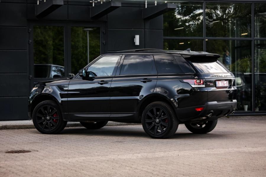Melns Land Rover Range Rover Sport 2015 Rīga, ar dzinēja tilpumu 3.00 L un nobraukumu 122 tūkst. km par 23500 €, foto 63 vietnē AUTOMOTO.COM.LV