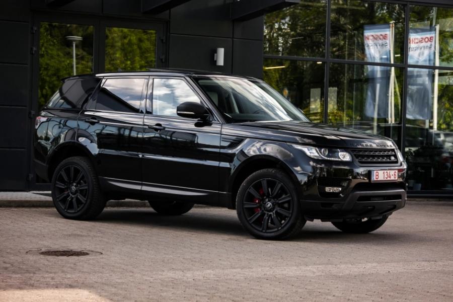 Melns Land Rover Range Rover Sport 2015 Rīga, ar dzinēja tilpumu 3.00 L un nobraukumu 122 tūkst. km par 23500 €, foto 71 vietnē AUTOMOTO.COM.LV
