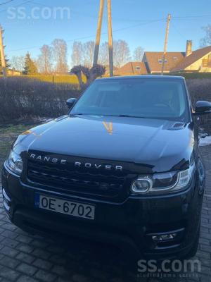 Black Land Rover Range Rover Sport 2015 in Daugavpils, with an engine capacity of 3.00 L and mileage of 180 thousand km for 15500 €, photo  on AUTOMOTO.COM.LV