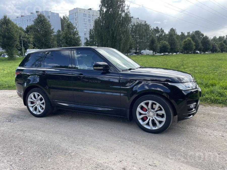 Black Land Rover Range Rover Sport 2015 in Riga, with an engine capacity of 3.00 L and mileage of 129 thousand km for 19000 €, photo 8 on AUTOMOTO.COM.LV