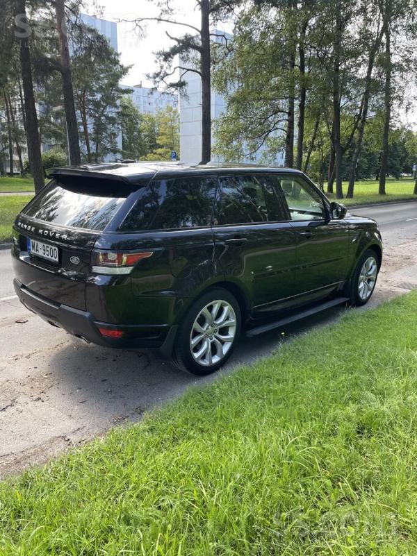 Melns Land Rover Range Rover Sport 2015 Rīga, ar dzinēja tilpumu 3.00 L un nobraukumu 129 tūkst. km par 19000 €, foto 2 vietnē AUTOMOTO.COM.LV