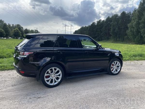 Melns Land Rover Range Rover Sport 2015 Rīga, ar dzinēja tilpumu 3.00 L un nobraukumu 129 tūkst. km par 19000 €, foto 6 vietnē AUTOMOTO.COM.LV