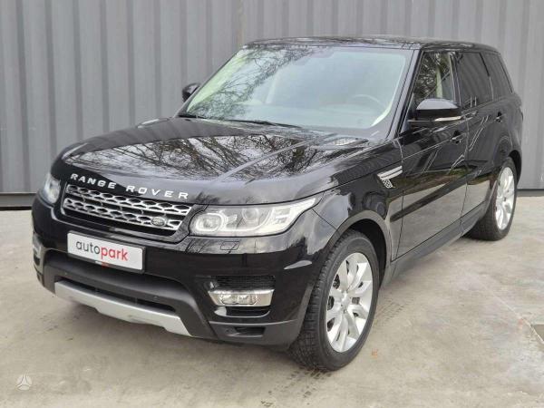 Melns Land Rover Range Rover Sport 2015 Viļņa, ar dzinēja tilpumu 2.99 L un nobraukumu 164 tūkst. km par 12900 €, foto 1 vietnē AUTOMOTO.COM.LV