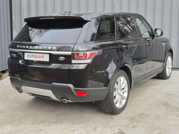 Melns Land Rover Range Rover Sport 2015 Viļņa, ar dzinēja tilpumu 2.99 L un nobraukumu 164 tūkst. km par 12900 €, foto 3 vietnē AUTOMOTO.COM.LV