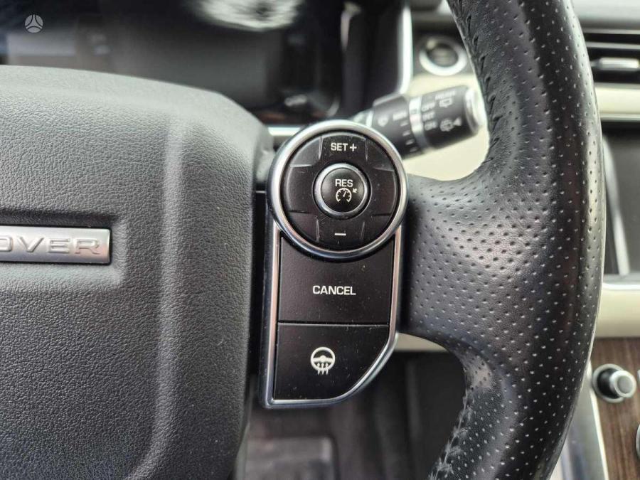 Melns Land Rover Range Rover Sport 2015 Viļņa, ar dzinēja tilpumu 2.99 L un nobraukumu 164 tūkst. km par 12900 €, foto 11 vietnē AUTOMOTO.COM.LV