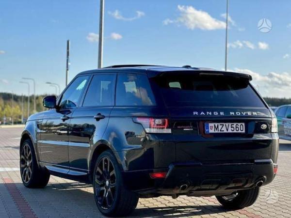 Melns Land Rover Range Rover Sport 2015 Viļņa, ar dzinēja tilpumu 2.99 L un nobraukumu 295 tūkst. km par 13700 €, foto 1 vietnē AUTOMOTO.COM.LV
