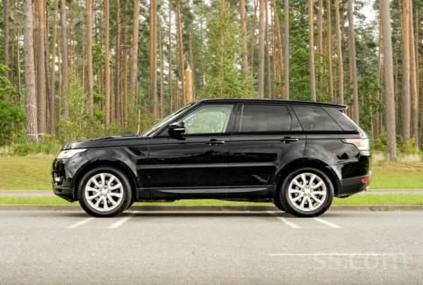 Black Land Rover Range Rover Sport 2015 in Riga, with an engine capacity of 3.00 L and mileage of 180 thousand km for 13990 €, photo 5 on AUTOMOTO.COM.LV