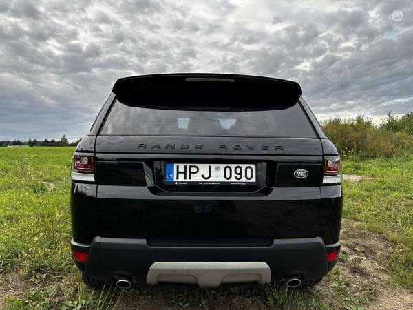 Black Land Rover Range Rover Sport 2015 in Vilnius, with an engine capacity of 2.99 L and mileage of 270 thousand km for 18000 €, photo 6 on AUTOMOTO.COM.LV
