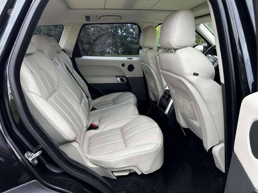 Melns Land Rover Range Rover Sport 2015 Viļņa, ar dzinēja tilpumu 2.99 L un nobraukumu 270 tūkst. km par 18000 €, foto 8 vietnē AUTOMOTO.COM.LV