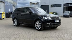 Black Land Rover Range Rover Sport 2015 in Riga, with an engine capacity of 3.00 L and mileage of 228 thousand km for 19850 €, photo  on AUTOMOTO.COM.LV