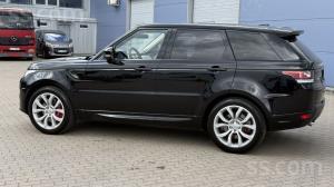Black Land Rover Range Rover Sport 2015 in Riga, with an engine capacity of 3.00 L and mileage of 228 thousand km for 19850 €, photo 4 on AUTOMOTO.COM.LV