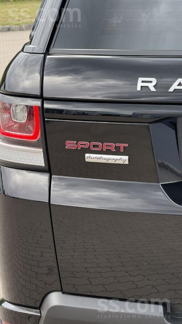 Melns Land Rover Range Rover Sport 2015 Rīga, ar dzinēja tilpumu 3.00 L un nobraukumu 228 tūkst. km par 19850 €, foto 5 vietnē AUTOMOTO.COM.LV
