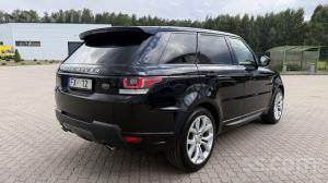 Black Land Rover Range Rover Sport 2015 in Riga, with an engine capacity of 3.00 L and mileage of 228 thousand km for 19850 €, photo 6 on AUTOMOTO.COM.LV