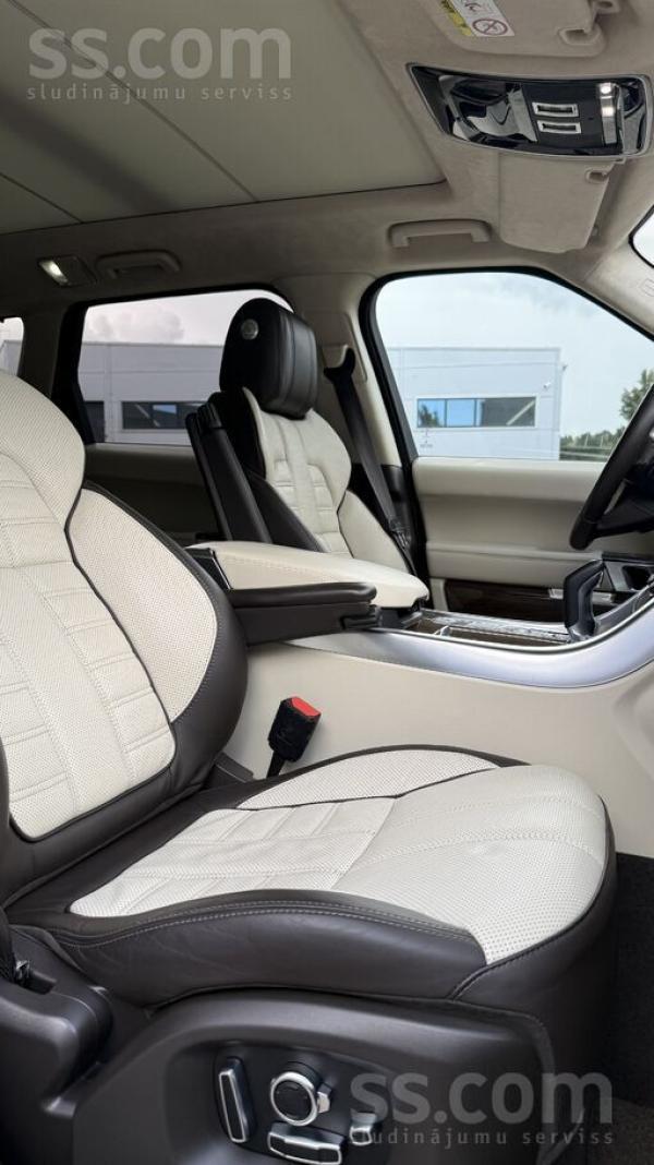 Melns Land Rover Range Rover Sport 2015 Rīga, ar dzinēja tilpumu 3.00 L un nobraukumu 228 tūkst. km par 19850 €, foto 7 vietnē AUTOMOTO.COM.LV
