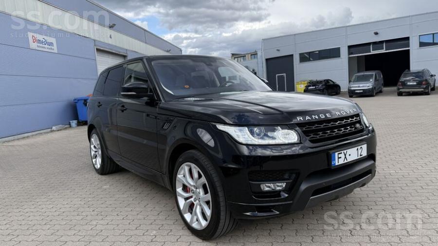 Black Land Rover Range Rover Sport 2015 in Riga, with an engine capacity of 3.00 L and mileage of 228 thousand km for 19850 €, photo 9 on AUTOMOTO.COM.LV
