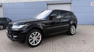 Black Land Rover Range Rover Sport 2015 in Riga, with an engine capacity of 3.00 L and mileage of 228 thousand km for 19850 €, photo 10 on AUTOMOTO.COM.LV