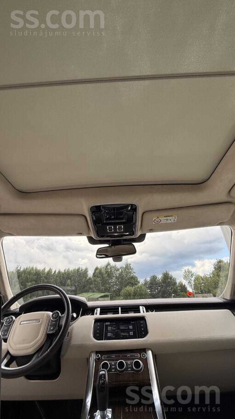 Black Land Rover Range Rover Sport 2015 in Riga, with an engine capacity of 3.00 L and mileage of 228 thousand km for 19850 €, photo 17 on AUTOMOTO.COM.LV
