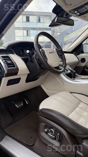 Black Land Rover Range Rover Sport 2015 in Riga, with an engine capacity of 3.00 L and mileage of 228 thousand km for 19850 €, photo 21 on AUTOMOTO.COM.LV